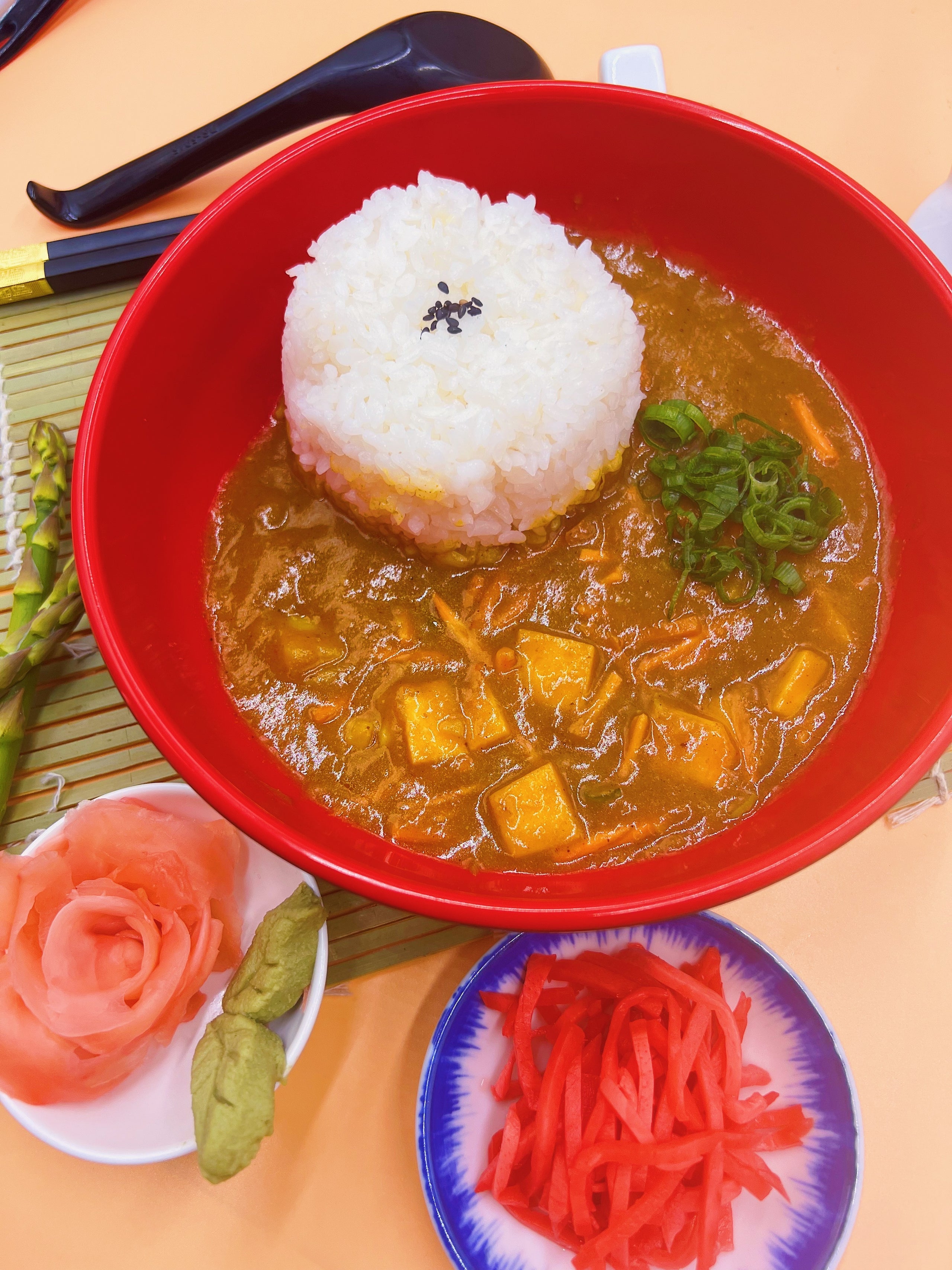 Plain Curry Rice Meal | SUSHI REVOLUTION ON BEAUMONT